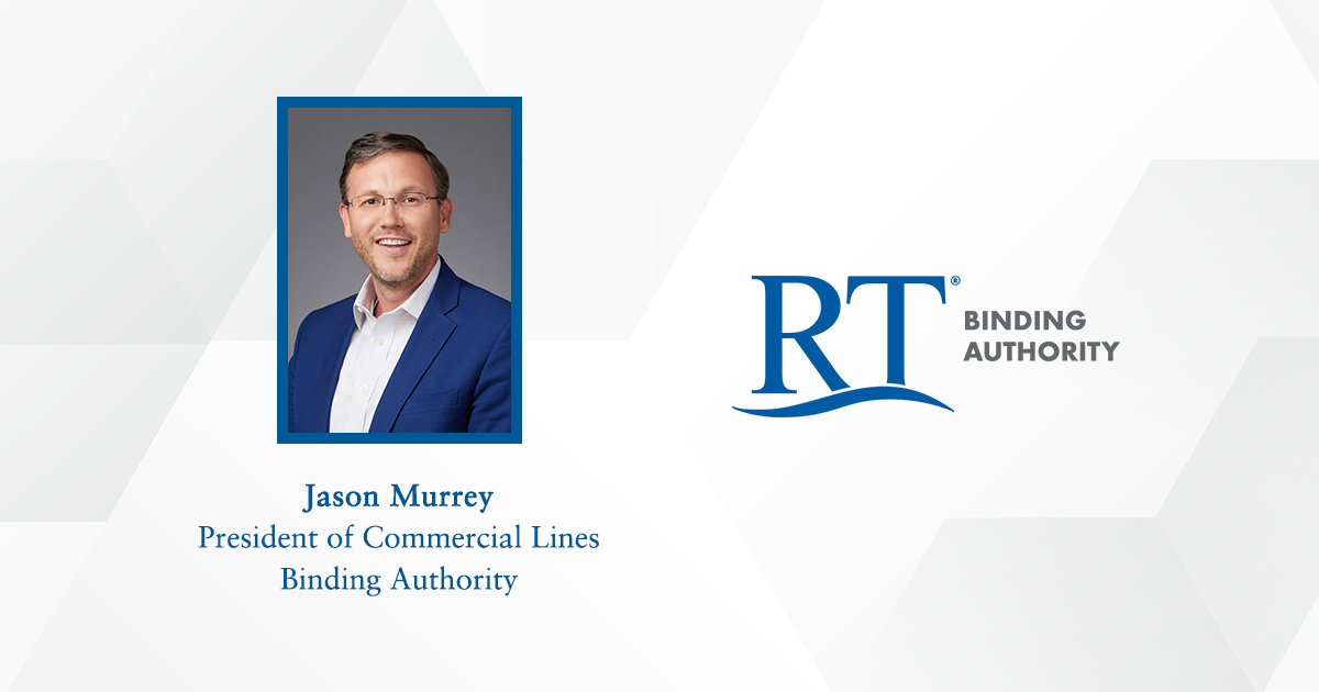 RT Specialty Promotes Jason Murrey to President of Commercial Lines ...