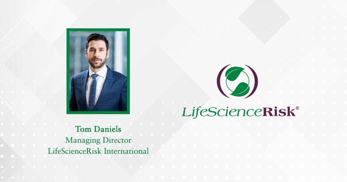 Experienced Life Science Underwriter Tom Daniels Joins LifeScienceRisk ...