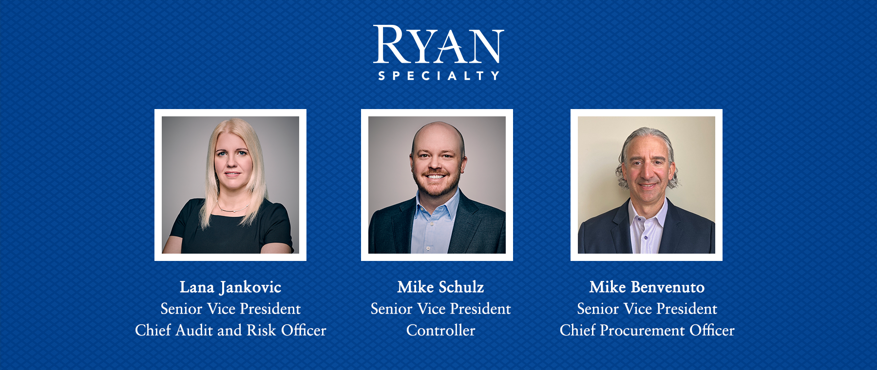 Ryan Specialty Announces Leadership Appointments – Ryan Specialty Ryan Specialty Announces Leadership Appointments – Ryan Specialty