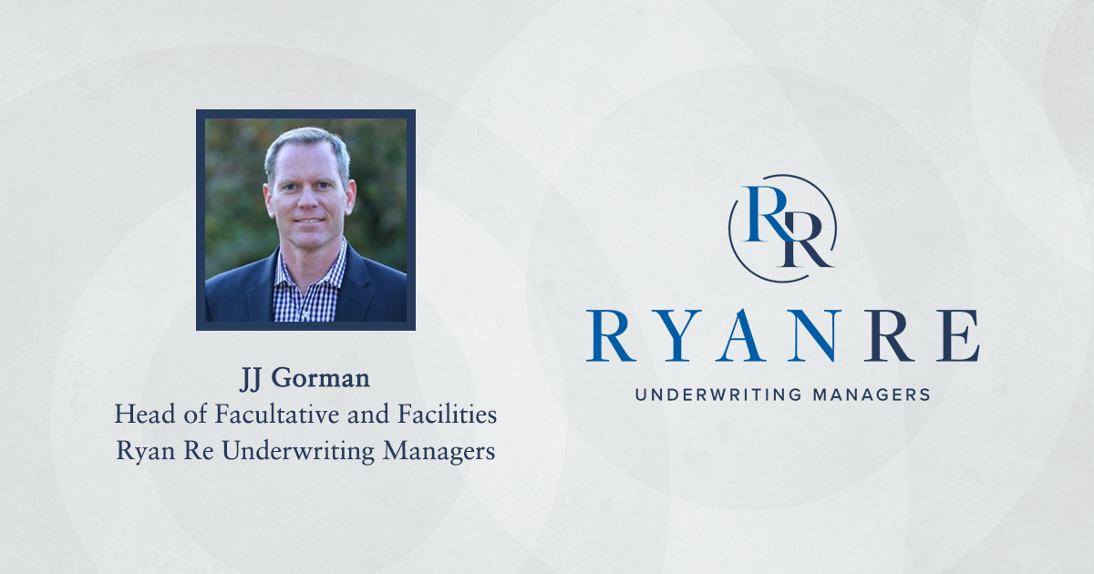 JJ Gorman, Renowned Facultative Reinsurance Leader, to Join Ryan Re ...